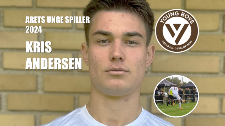 Kristoffer Andersen årets 'ung-senior' - Young Boys FD